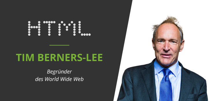 Tim Berners-Lee, HTML-Erfinder und WWW-Begründer | get in IT